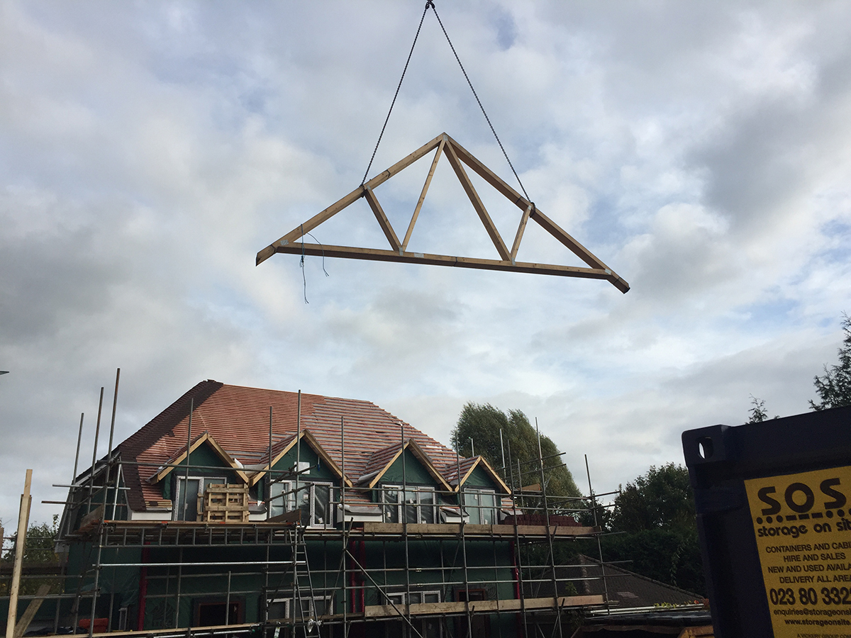 Roof and Floors - The Timber Frame Company