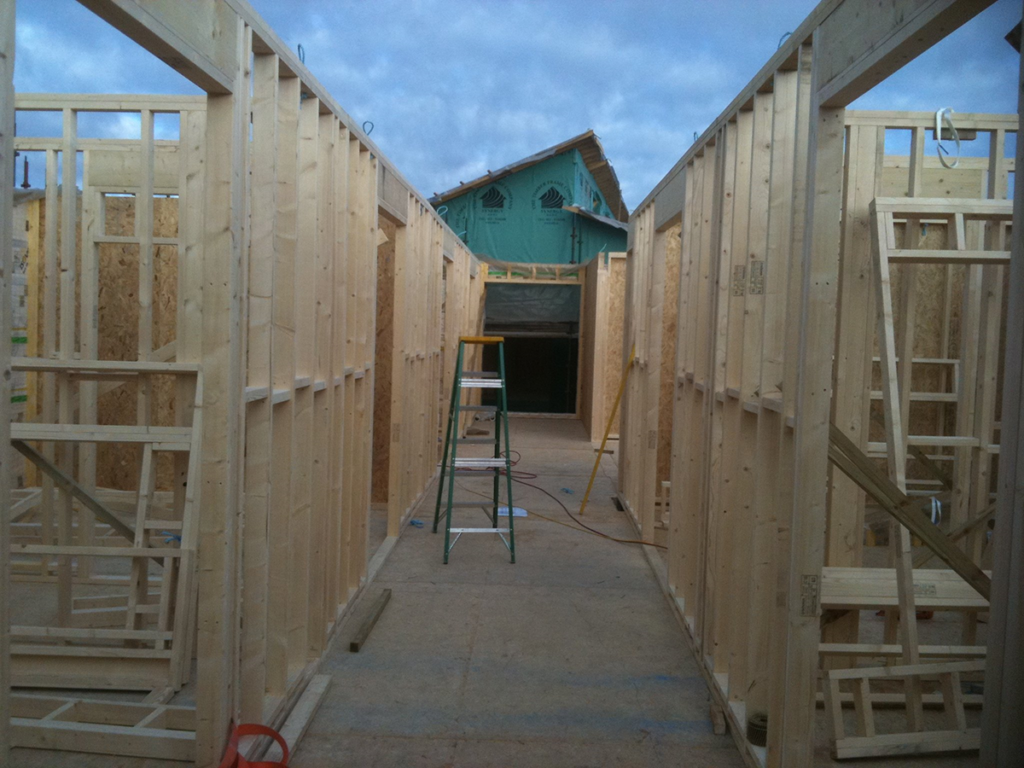 Standard Timber Frame - Open Panel - The Timber Frame Company